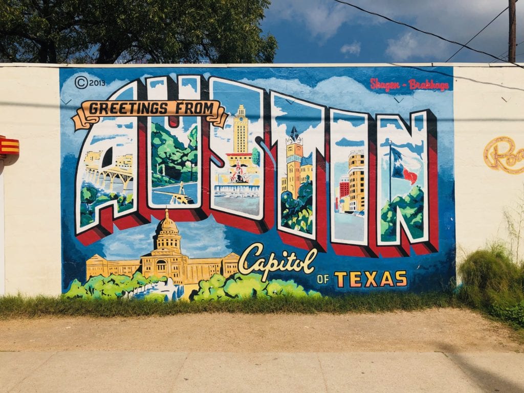 Guide to Finding the Austin Mural Locations