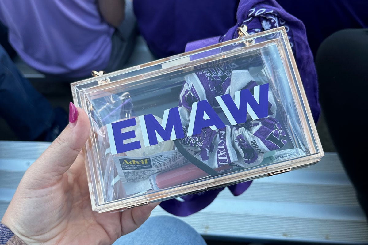 Stylish Clear Bags for Concerts and Stadium Approved Clear Bags